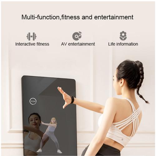 Quality Kinstone Fitness Smart Mirror 32 Inch LCD Standalone type for sale