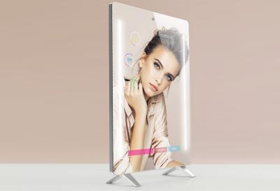 China Kinstone Make Up Mirror Lcd Advertising Display Screen Dress Mirror for sale