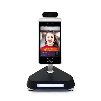 China 8 Inch High Precision Biometric Face Recognition Terminal, All-in-One Access Control & Time Attendance Machine with Card and Fingerprint Function for sale