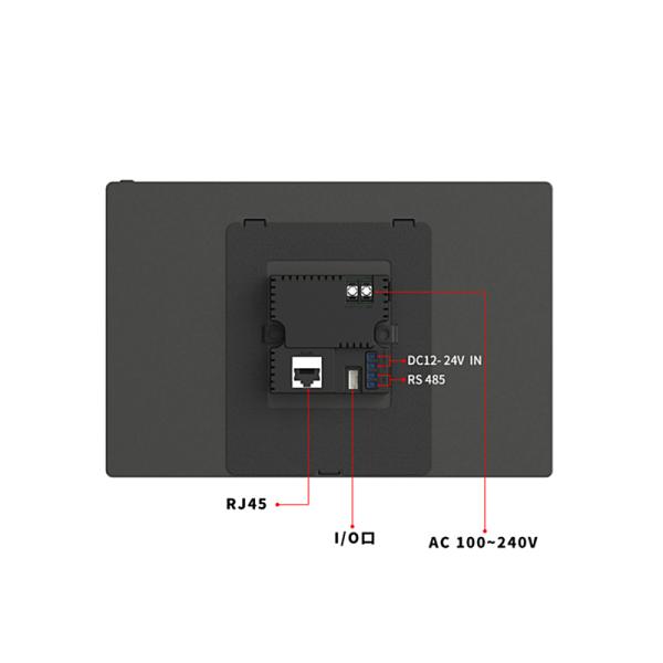 Quality 10.1-inch Wall-mounted Android Smart Home Control Panel, POE & WiFi Touch Screen for sale