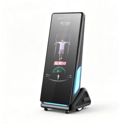 China AI Smart Fitness Robot Mirror, Accurate & Efficient Motion Recognition, Multi-Functional Home Strength Training All-in-One Machine for sale