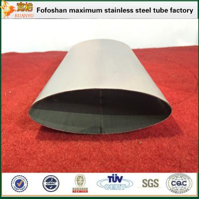 China 304 Stainless Steel Eliptical Groove Pipe Supplier for sale