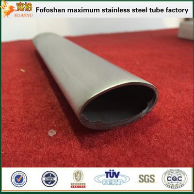 China 316 Special Section ERW Type Stainless Steel Oval Pipes for sale