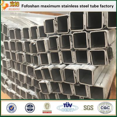 China 304 Stainless Steel U Groove Tube For Decoration for sale