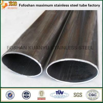 China Foshan Metal Supplier Steel Elliptical Oval Tube Specialty Tubing for sale
