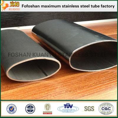 China Superior Quality Factory Oval Steel Tub Stainless Steel Irregular Pipe for sale