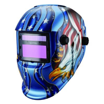 China Custom Welding Mask For MIG TIG Arc Welding Best Welding Helmet Decals American Flag Eagle Welding Hood for sale