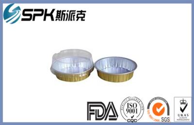 China Stackable Takeaway Round Disposable Aluminum Pie Pans Pollution - Free for sale
