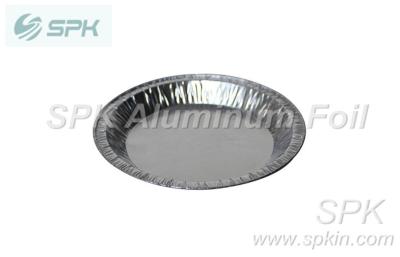 China Recyclable Round Foil Containers Aluminum Foil Pizza Pans For Food Packaging for sale