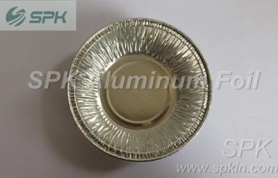 China Custom Baking Disposable Round Alu Foil Containers Aluminum Tin Foil Pie Plates for sale