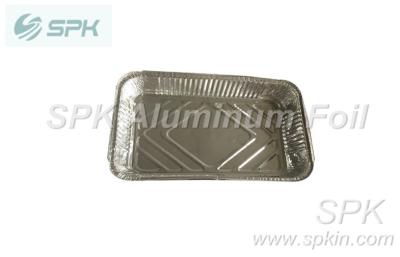 China 0.1 thickness Aluminum foil disposable round pizza pan / BBQ grill pan 280 * 170mm for sale