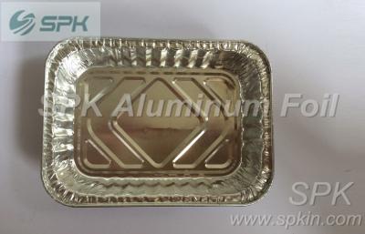 China 200ml Small Silver Disposable Food Storage Containers For Baking Dishes for sale