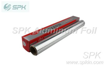 China Jumbo Aluminium Foil Roll For Food Packaging with color paper for sale