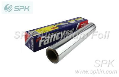 China 9 - 26mic food packaging silver Aluminium Foil Roll 8011 foil ,12in width for sale