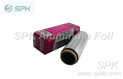 China Eco friendly silver aluminum foil roll 6 inches width  ,  hair dressing foil for sale