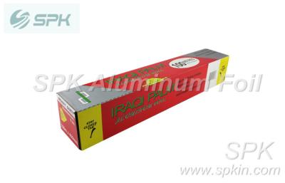 China Household aluminum foil wrap silver soft 0.009mm - 0.026mm thickness for sale
