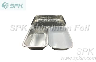 China Aluminum loaf aluminum foil pizza pans round shape with foil and paper lid for sale