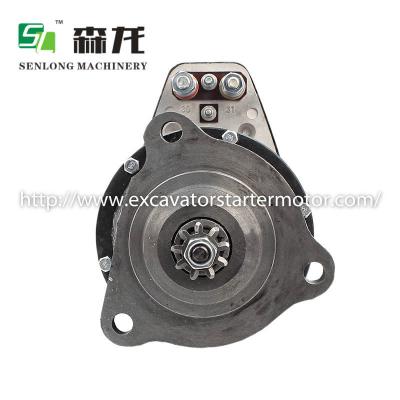 China Startermotor LIEBHERR 0001410024, 0001410088, 0001411009, 0001411024, 0001416001, 0001417001, 0001417038 24V 9T 6KW zu verkaufen