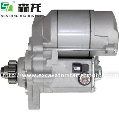 Китай Мотор 1280008480,1280008481,1146063011,1146066312,19816N Kubota стартера экскаватора, 12V, 1.2KW, 13T продается