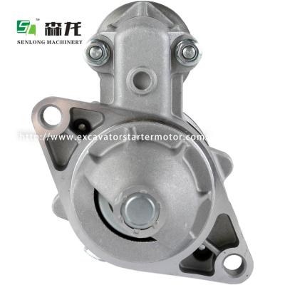 China 1280005500 excavador Starter Motor de AM105575 211632077 18010N 12V 9T 0.6KW Kawasak en venta
