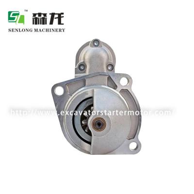 China 24V 4.0KW 10T Excavadora arrancador Motor Bosch 0001231012 0001360026 0001360058 0001368034 0001368073 0986011380 0986011381 en venta