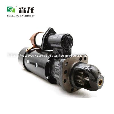 China 24V 11T 8.2KW Starter Motor for QD2857 7651-11-003+A840.11.18.521 765111003+a Qd2857 8.2kw 11t 24V Auto Starter for 6135K-8, K-9 Excavator Lorry Heavy Truck for sale
