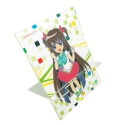 Cina La figura privata CMYK della foto del fumetto di Logo Anime Phone Stand With ha stampato in vendita