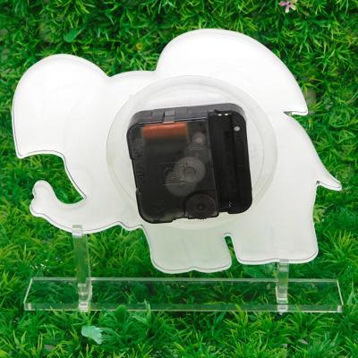Cina Hot Sale Customized Acrylic Clock CNC cutting table clock desk clock student clock in vendita
