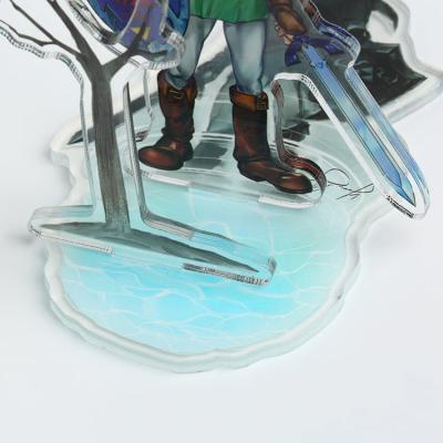 China Rekken van de de Rechtopstaande reizigervertoning van douaneanime de Holografische Acryl Te koop