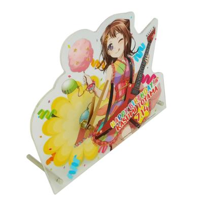 Cina Orologi di parete multicolori acrilici moderni di anime Logo Customized decorativo domestico in vendita