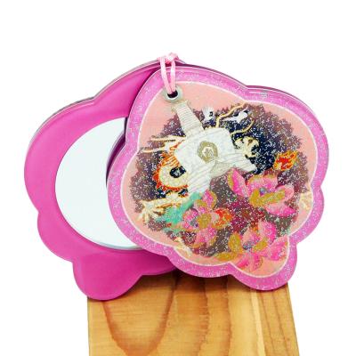 Cina La figura di plastica del fumetto dello specchietto del piccolo specchietto multifunzionale ha stampato in vendita