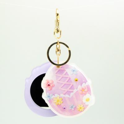 Cina OEM ODM Anime Compact Mirror Pocket Makeup Mirror Company Logo Printed in vendita