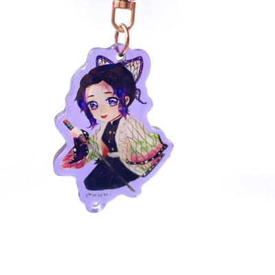 Cina Regalo promozionale chiave acrilico della catena 20g-25g di anime traslucido a resina epossidica di scintillio in vendita