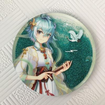 Cina Customized Acrylic Coaster with Anime figure/star/Cartoon figure/Company Logo Printed in vendita