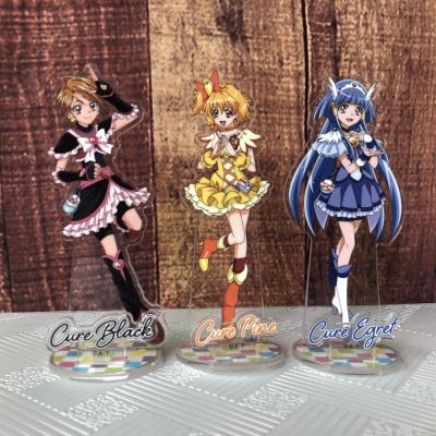 Китай Диаграмма ясные акриловые Standees мультфильма 6 характеров напечатанных цветом милых продается