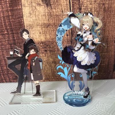Cina Figura chiare persone in piedi acriliche del fumetto 6 caratteri svegli stampati colore in vendita