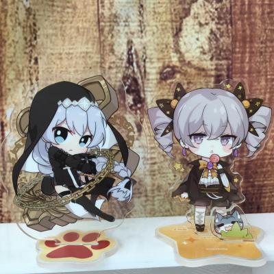 中国 多色刷りのマンガのキャラクタは立ち客の上に日本製アニメ図アクリルを立つ飾る 販売のため