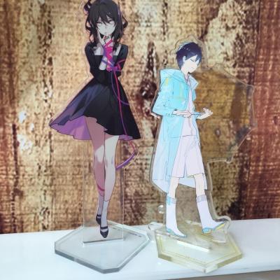 Cina Modern Printed Acrylic Standee; Customized Aacrylic stand/display board with Anime figure/Cartoon characeter printed in vendita
