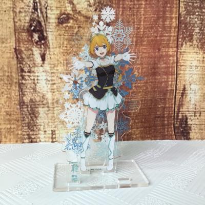 Cina CMYK che stampa l'esposizione acrilica di anime della persona in piedi del personaggio dei cartoni animati in vendita