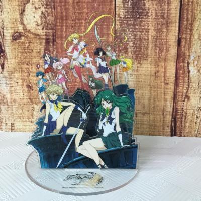 Cina CMYK che stampa l'esposizione acrilica di anime della persona in piedi del personaggio dei cartoni animati in vendita