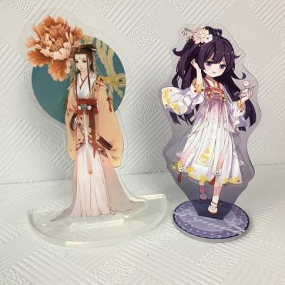 Китай Цвет 4 Standee 10cm голографического аниме акриловый напечатал одобренное ROHS продается