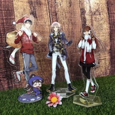 Cina hot sale CMYK Print Acrylic Display Stand , Customized CNC cutting acrylic Standee with logo/cartoon character printed in vendita