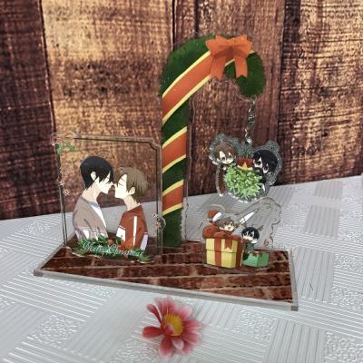 Cina hot sale offset Print Acrylic standee , Customized CNC cutting acrylic display board with Anime character printed in vendita