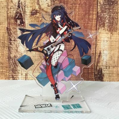 China Customized CNC cut acrylic Standee with logo/cartoon character/Anime figure printed;offset print Acrylic display board à venda