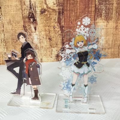 Cina High quality Acrylic Display Standee advertising standee with Anime figure printed.Offset printing Aacrylic stand in vendita