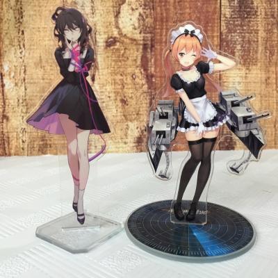 Cina CMYK Print Anime Acrylic Display Stand ,Customized CNC cutting acrylic Standee with logo/cartoon character printed in vendita