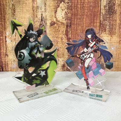 Cina CMYK Print Anime Acrylic Display Stand ,Customized CNC cutting acrylic Standee with logo/cartoon character printed in vendita