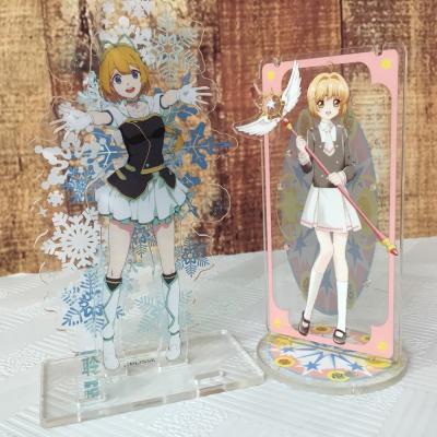 Китай CMYK Print Anime Acrylic Display Stand ,Customized CNC cutting acrylic Standee with logo/cartoon character printed продается