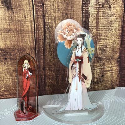 Cina La pubblicità acrilica di stampa UV della persona in piedi di anime visualizza lo spessore di 3mm in vendita