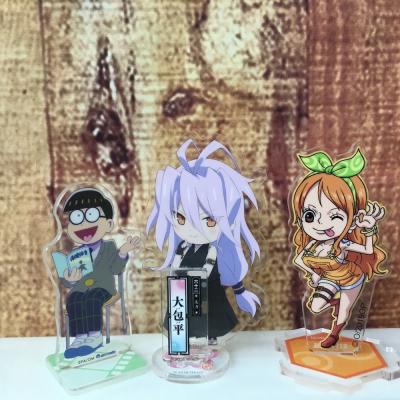 中国 Anime offset Printing Acrylic Display Stand , Customized CNC cut acrylic Standee with logo/cartoon character printed 販売のため